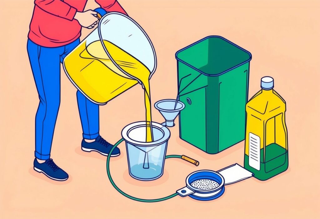 What is Chemical Process or Mix for Used Cooking Oil